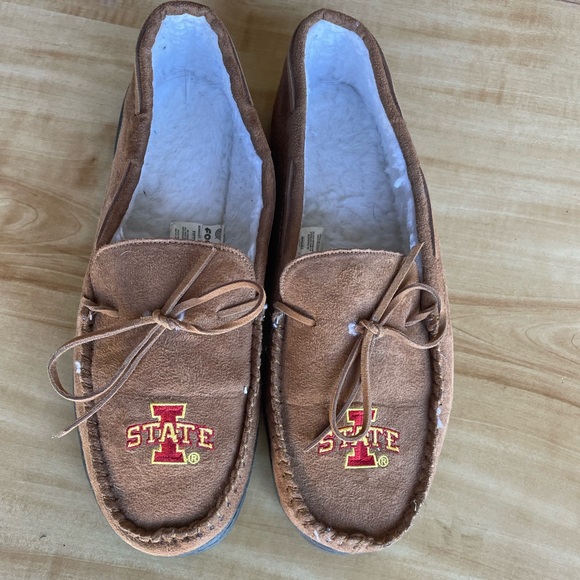Shoes | Iowa State Moccasin Slippers Size L | Poshmark